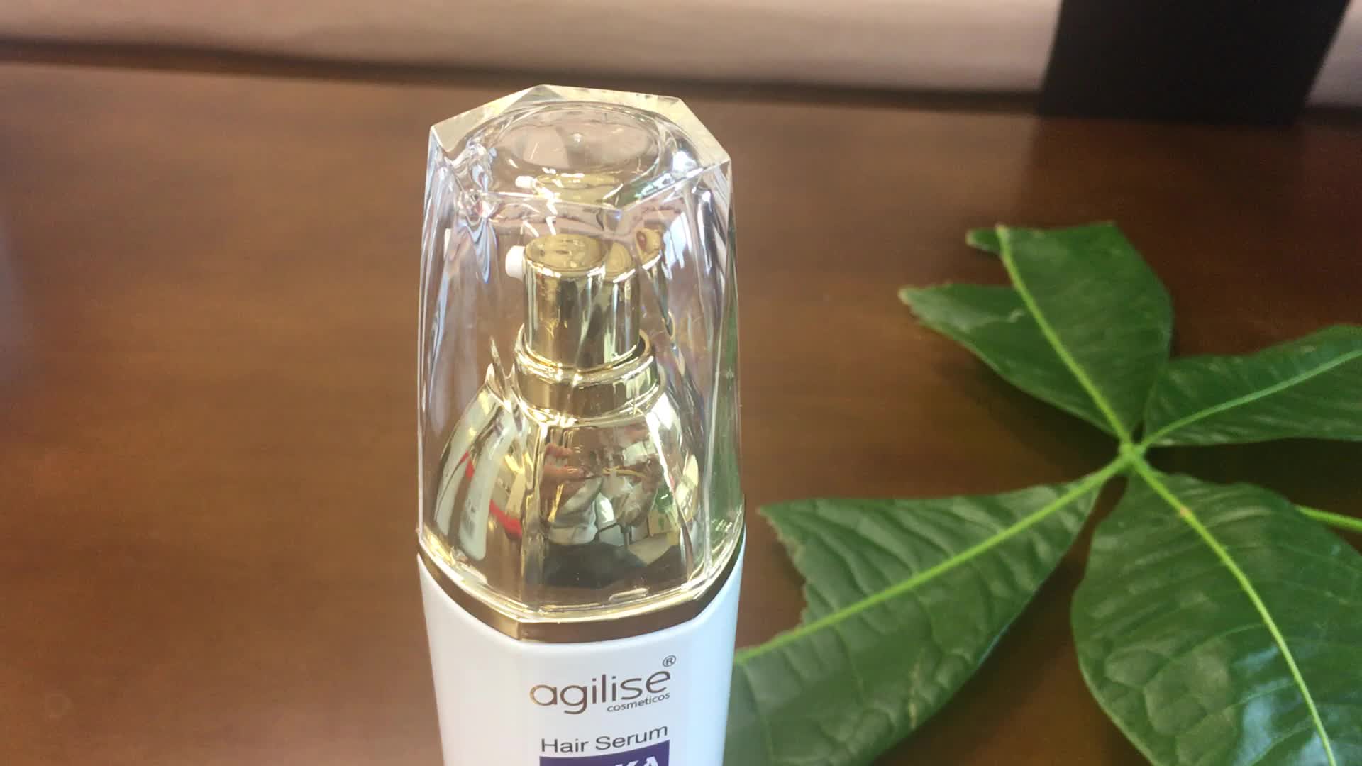 Gmpc Factory Private Label Crystal Hair Serum Keratin Hair Oil 100ml