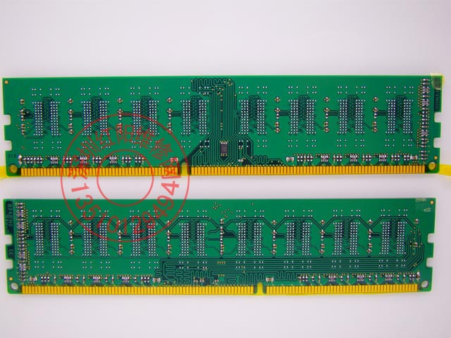 Купить Карта памяти для ПК 3代 ddr3代 8位内存板 双面加好锡电阻 内存pcb板含spd в интернет ...